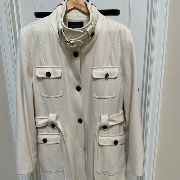 donneybrook | Jackets & Coats | Donneybrook Cream Wool Womens Trench ...
